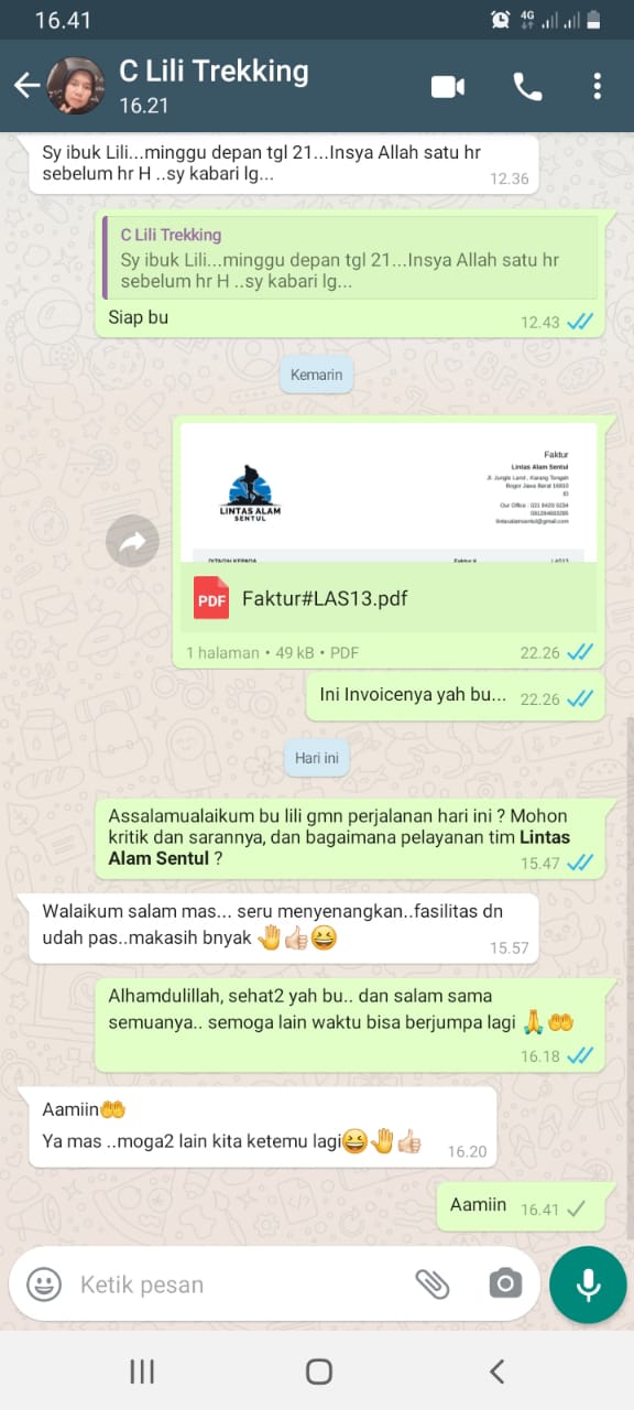 Paket Trekking Gunung Butik Sentul Bogor - Rute Pendaki Pemula