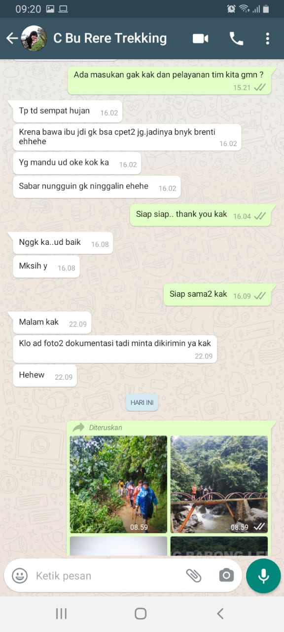 Paket Trekking Gunung Butik Sentul Bogor - Rute Pendaki Pemula