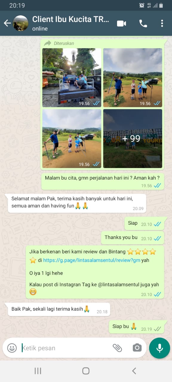 Paket Trekking Gunung Butik Sentul Bogor - Rute Pendaki Pemula